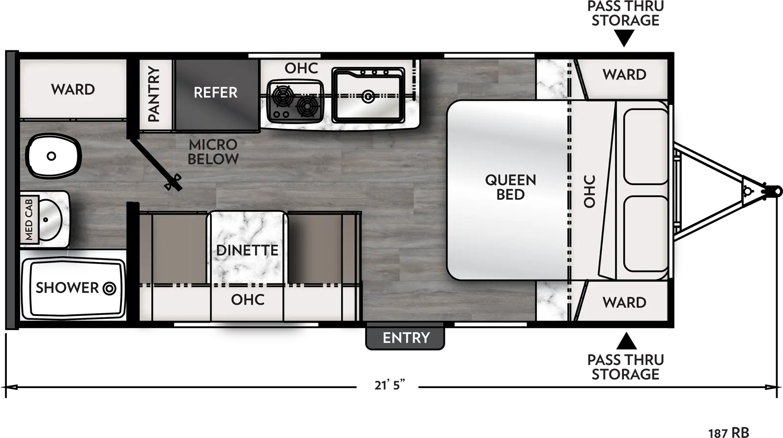 Apex Nano Floorplans - Coachmen RV