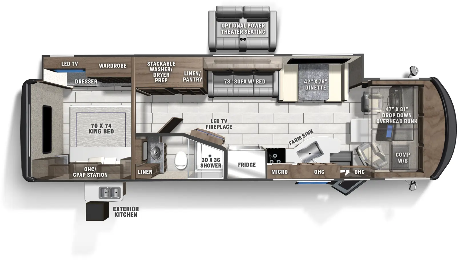 Mirada Floorplans - Coachmen RV