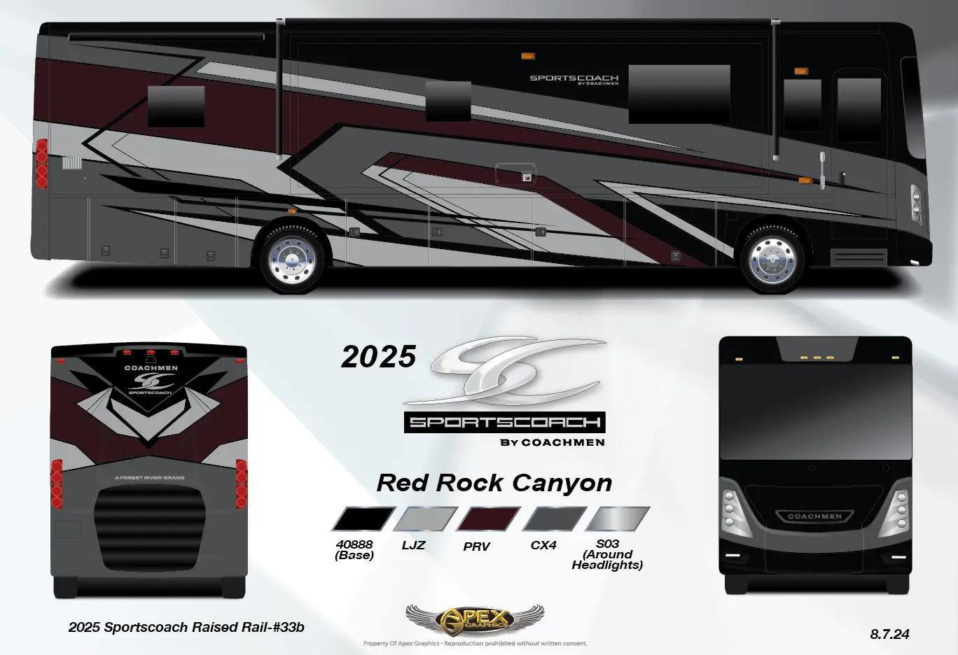 Sportscoach RD Class A Diesel Motorhomes - Coachmen RV