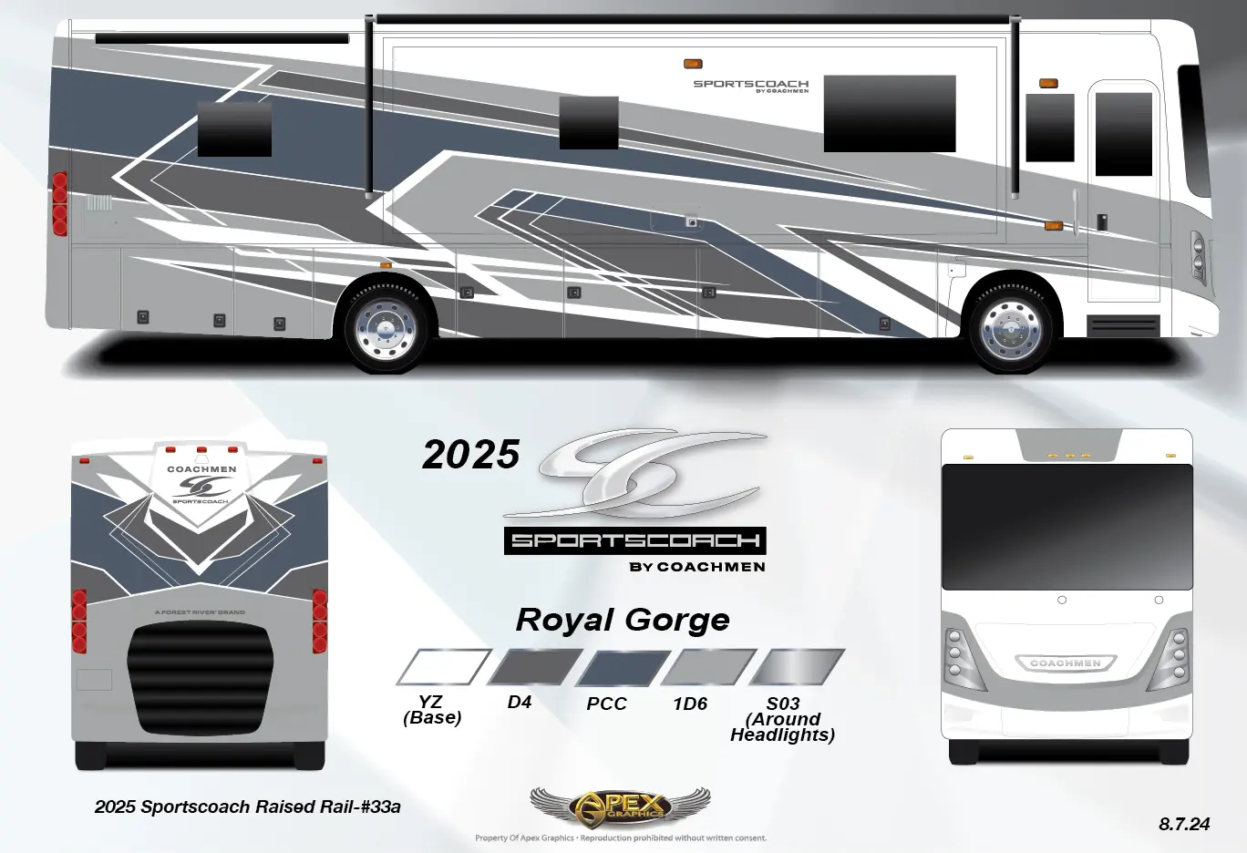 Sportscoach RD Class A Diesel Motorhomes - Coachmen RV