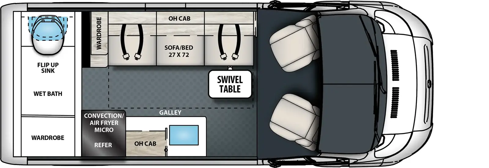 Pixel Class B Motorhomes - Coachmen RV